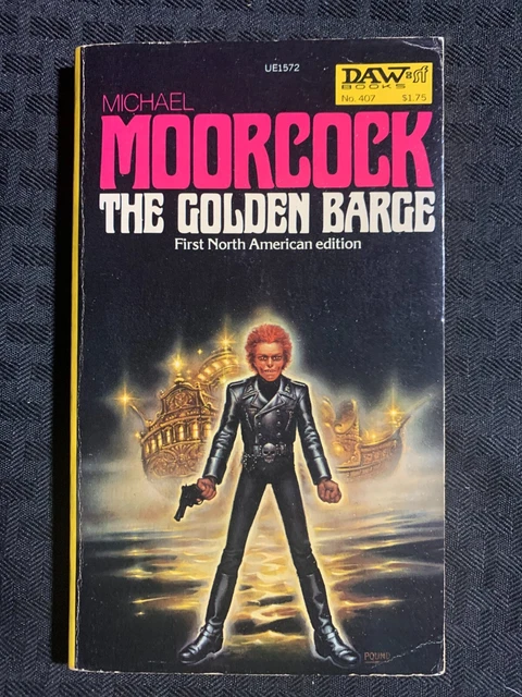 1980 THE GOLDEN BARGE par Michael Moorcock FN + 6,5 1ère Daw livre de ...