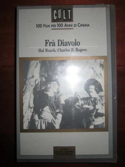 VHS FRA' DIAVOLO Stan Laurel Oliver Hardy Sigil. 100 Film Per 100 Anni ...