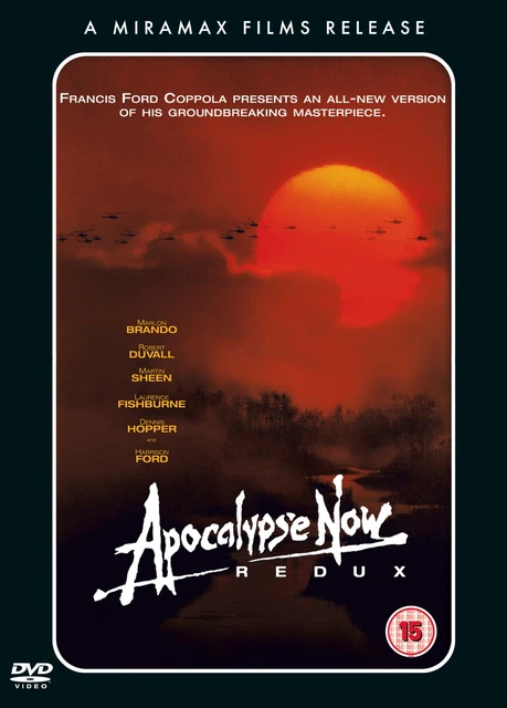 APOCALYPSE NOW REDUX (DVD) Robert Duvall Laurence Fishburne Scott Glenn ...