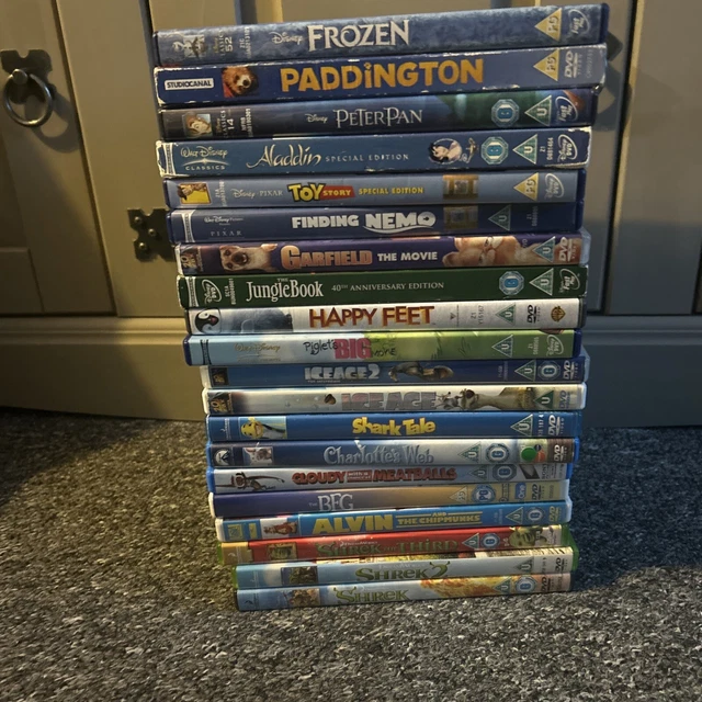 DISNEY DREAMWORKS DVD Bundle £14.00 - PicClick UK