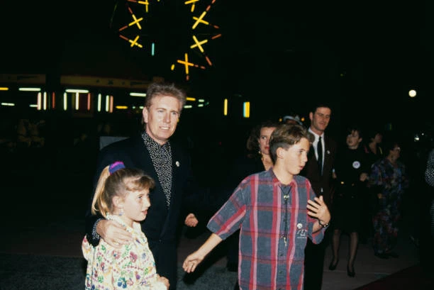 GRAHAM NASH WITH his children United States 1990s Old Photo $9.00 ...