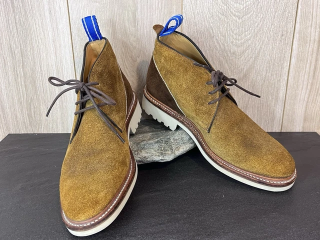 OLIVER SWEENEY PALMER Suede Chukka Boots UK 6 Tan Brown Desert Shoes 2 ...