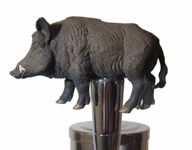 NEW CUSTOM PIG boar hunting hog Sports Bar Pub Beer Tap Handle Keg ...