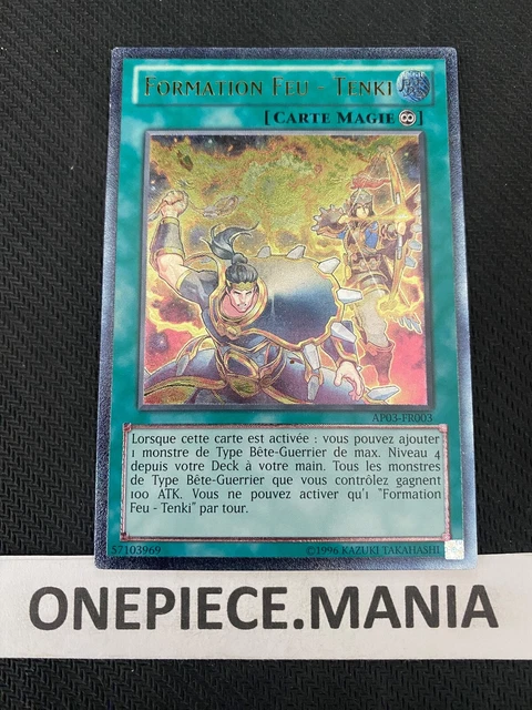 CARTE YU-GI-OH! FORMATION Feu - Tenki AP03-FR003 Ultimate Rare EUR 160,00 - PicClick FR