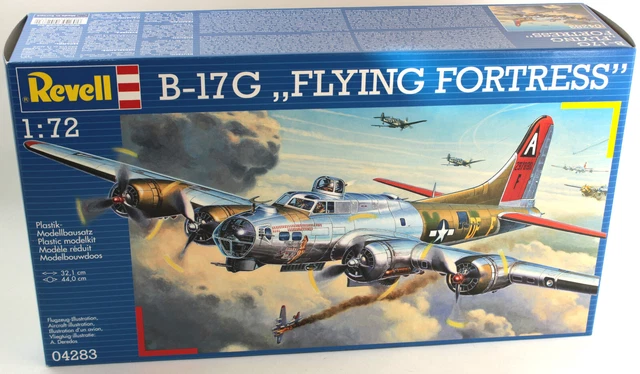 REVELL - B-17G FLYING FORTRESS maquette kit réf. 04283 1/72 EUR 29,50 ...