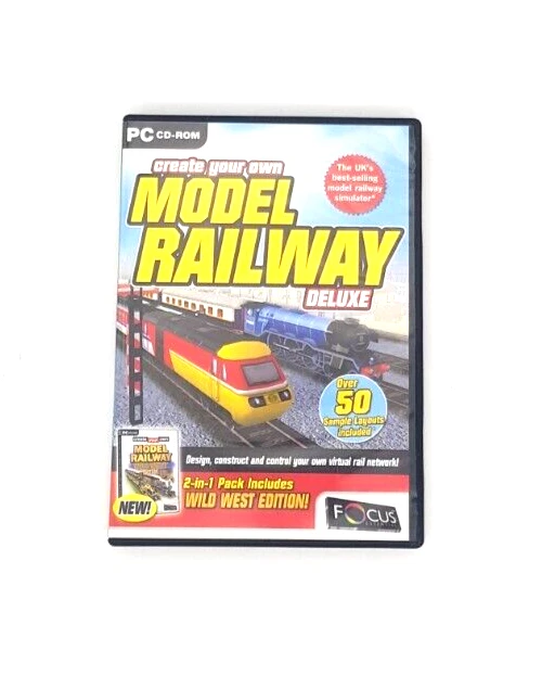 CREATE YOUR OWN Model Railway Deluxe PC Game - No Instructions £6.49 ...