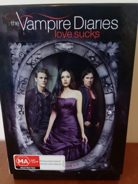 VAMPIRE DIARIES : Season 1-5 | Boxset (Box Set Box Set, DVD, 2014) £10. ...