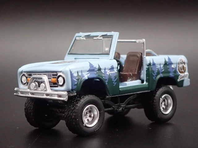 1967 67 FORD BRONCO 4X4 Hors Route Smokey Ours 1:64 Echelle Voiture ...