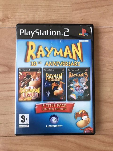 RAYMAN: 10TH ANNIVERSARY Pack (Sony PlayStation 2, 2005) PS2 PAL £7.99 ...