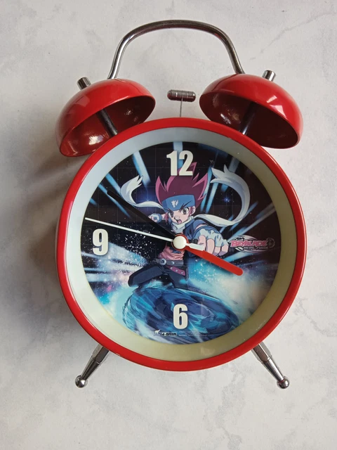 REVEIL ALARM CLOCK BD TV dessin animé BEYBLADE rouge EUR 1,50 - PicClick FR