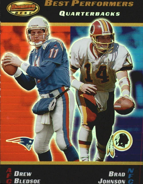 2000 BOWMAN'S BEST Football Card #92 D.Bledsoe/B. Johnson BP EUR 1,67 ...
