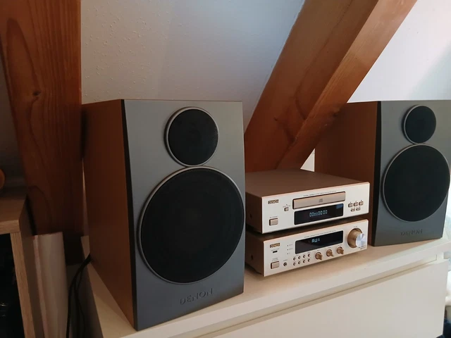 DENON DRA-F100 RDS Stereo Receiver + DCD-F100 CD-Player Mit ...