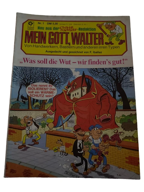 F. IBÁÑEZ MEIN Gott Walter Comic Taschenbuch Condor Verlag Humor EUR 4 ...