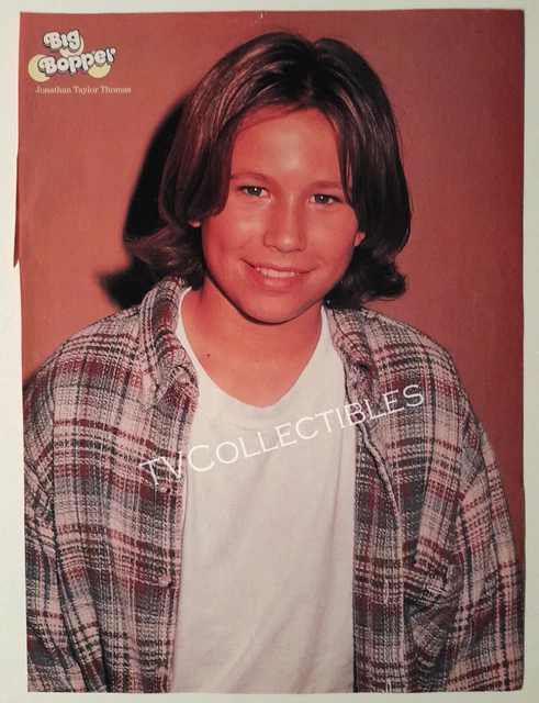 MAGAZINE PINUP~ JONATHAN TAYLOR THOMAS ~JTT ~1990s ~of TV's Home ...