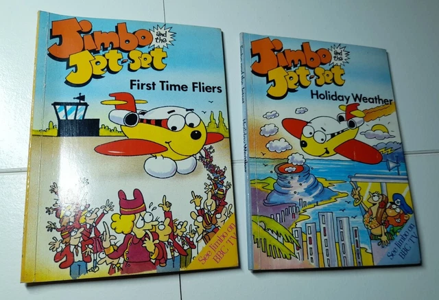 2X JIMBO AND the Jet Set Mini Books. First Time Fliers. Holiday Weather ...