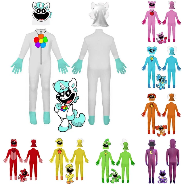 COSTUME COSPLAY SMILING Critters CatNap PickyPiggy tuta abito elegante ... COSTUME COSPLAY SMILING Critters CatNap PickyPiggy tuta abito elegante ...