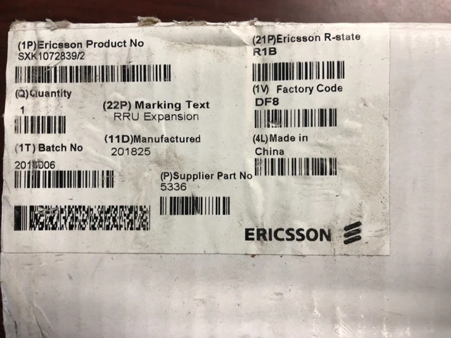 ERICSSON RRU SUPPORT Kit Expansion Bracket SXK1072839/2 New $40.00 ...