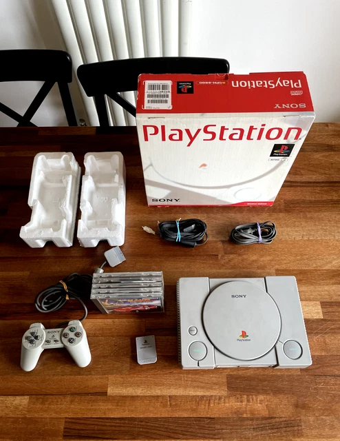 SONY PLAYSTATION - PS1 GAMES CONSOLE BUNDLE - Red Boxed (SCPH-5500 NTSC ...