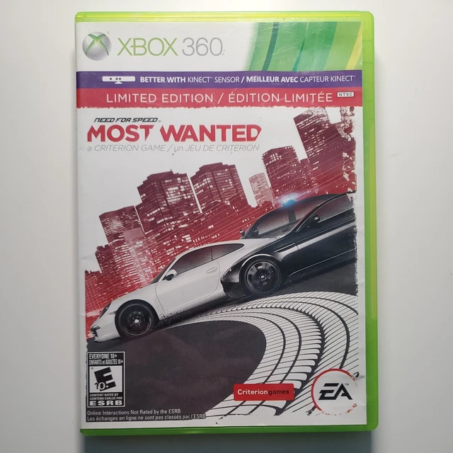 NEED FOR SPEED: Most Wanted Limited Edition (Microsoft Xbox 360, 2012) Disc only EUR 6,64 ...