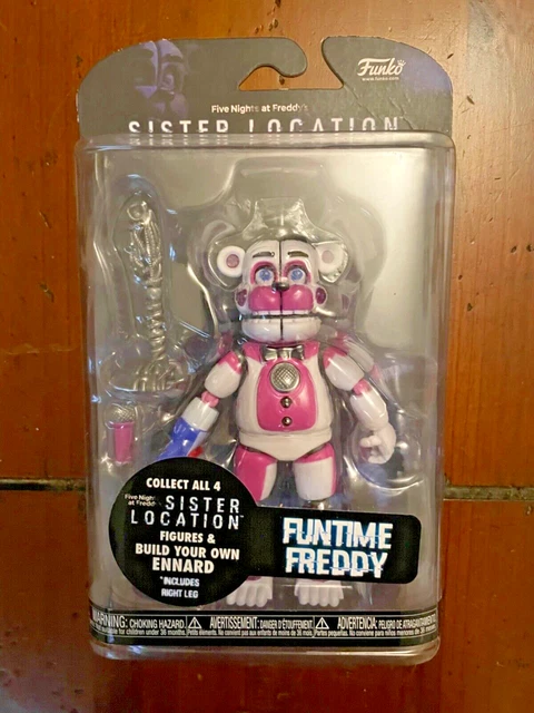 FIVE NIGHTS AT Freddy's Funtime Freddy Action Figure Fnaf Official ...