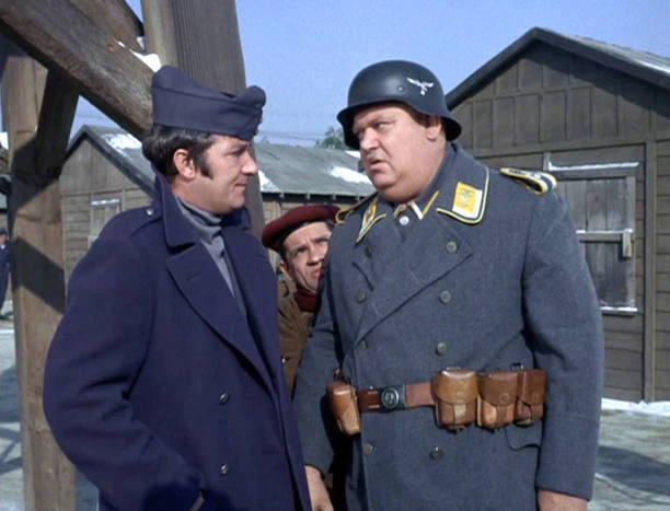 HOGANS HEROES JOHN Banner As Sergeant Schultz 49 1960s Old Tv Photo $8. ...