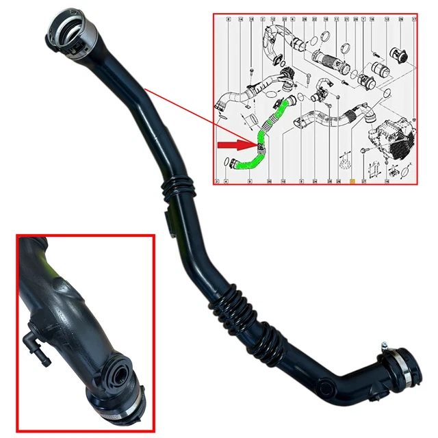 CONDUITE DE TURBO pour RENAULT CLIO IV 1.5 DCI 144600400R 144609905R ...