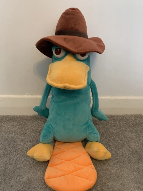 DISNEY PERRY THE Platypus Plush Phineas & Ferb Soft Tot Kids £19.99 ...