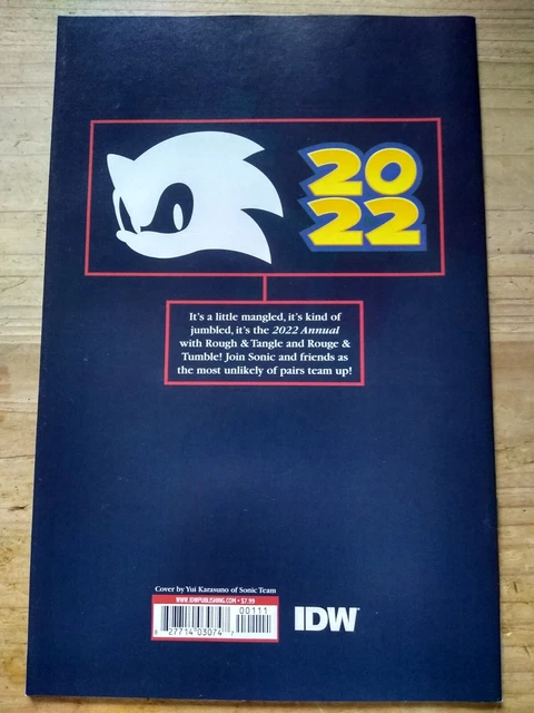 IDW SONIC THE hedgehog Annual 2022 Cover A EUR 21,03 - PicClick IT