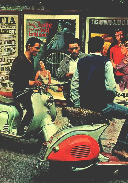 FRENCH MODS. POSTER. A3 repro. Scooter, Mod, 60's, retro. £6.99 ...