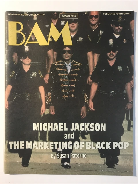 BAM MAGAZINE 1984 #196 Michael Jackson Crosby Stills Nash John Cafferty ...