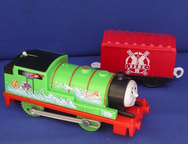 THOMAS THE TRAIN & Friends Trackmaster Percy Motorized Train set ...