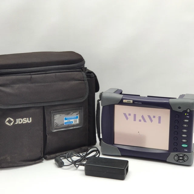 VIAVI JDSU T-BERD 6000A w/ 8126B SM OTDR 1310/1550 nm 41/40 dB E8126B £ ...