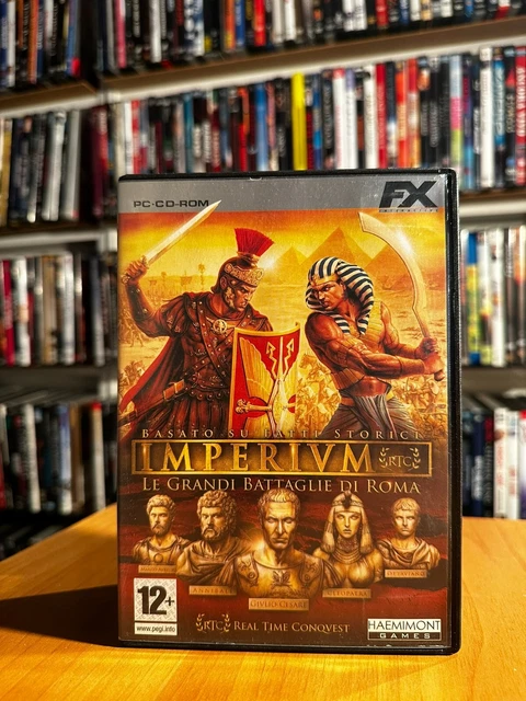 IMPERIUM LE GRANDI battaglie di Roma IMPERIVM VIDEOGAME PC COMPLETO OTTIMO EUR 6,99 - PicClick IT