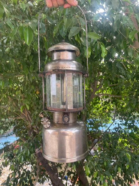 OLD VINTAGE RARE Hasag No.51A Kerosene Pressure Lantern Lamp, Made In ...