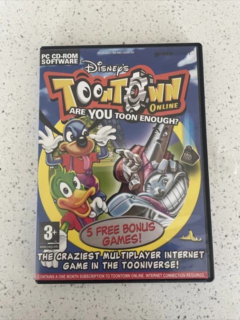 VERY RARE DISNEY'S Toon Town PC Game Collector's Item £59.99 - PicClick UK