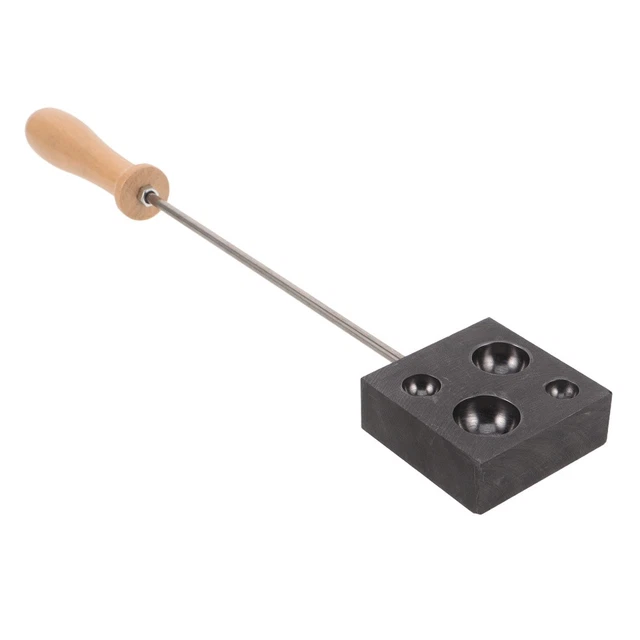 GRAPHITE BAR MOLD Metal Ingot Casting Tools Crucibles for Melting Kit £ ...