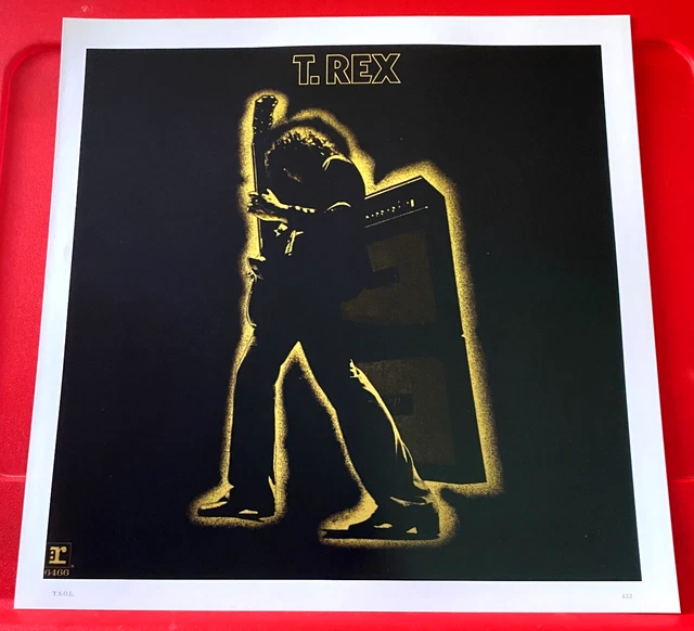 MARC BOLAN/T. REX Electric Warrior Album Cover Art PICTURE / PRINT 11.5 ...