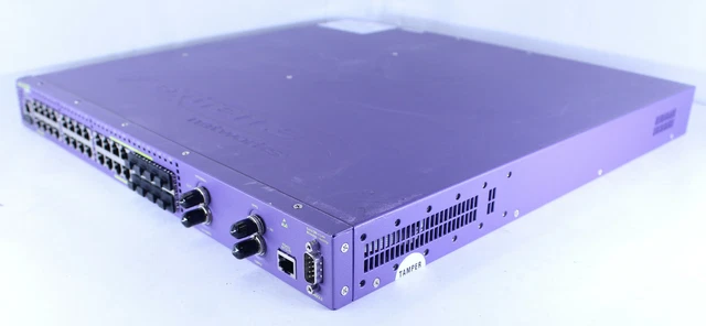 EXTREME NETWORKS E4G-400-DC/ROUTER 24 Port DC Router with 8 SFP Ports ...