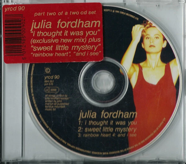 JULIA FORDHAM - I Thought It Was You - Used CD - G6999z EUR 13,32 ...