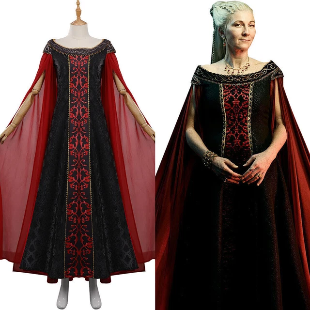 HOUSE OF THE Dragon Princess Rhaenys Velaryon Cosplay Costume Dress ...