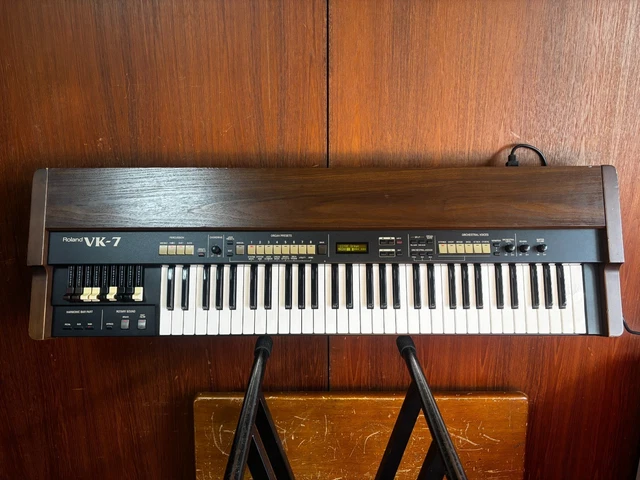 ROLAND VK-7 COMBO Organ "Virtual ToneWheel" sound $1,076.46 - PicClick AU