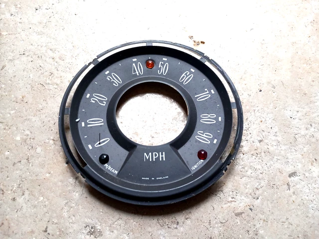 CLASSIC MINI COOPER S Mk1 Centre Speedo Speedometer Clocks Face Bmc ...