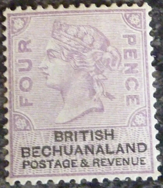 BRITISH BECHUANALAND POSTAGE Revenue Stamp Sg13 Lightly Mounted Mint £ ...