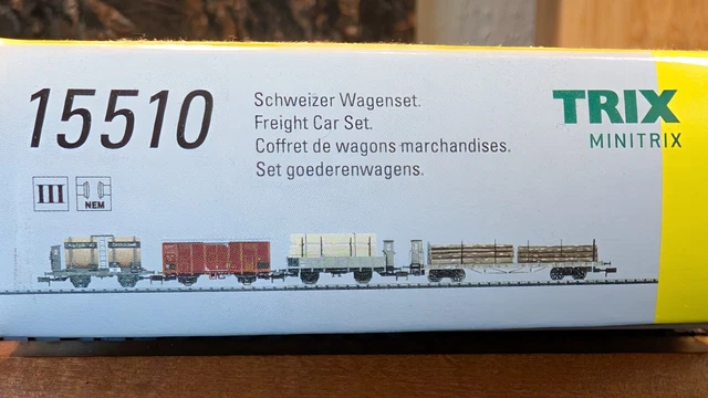 MINITRIX N 15510 Wagen-Set EUR 85,00 - PicClick DE