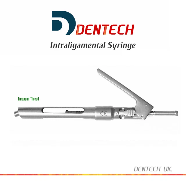 INTRALIGAMENTAL SYRINGE ASPIRATING Angled Pen Style Dental Instrument 1 ...
