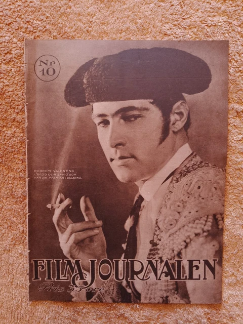 RUDOLPH VALENTINO COVER 1923 Bebe DANIELS De PUTTI G. SWANSON Mary ...