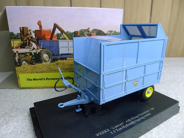 WEEKS POPULAR 3.5 Ton Hydraulic Tipping Trailer 1:32 Model 6215 £42.00 ...