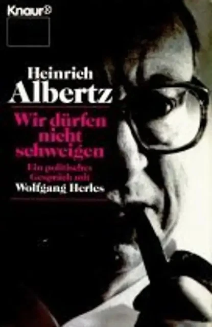 WIR DÜRFEN NICHT schweigen. Ein politisches Gespräch mit Wolfgang Herles EUR 3,22 - PicClick DE
