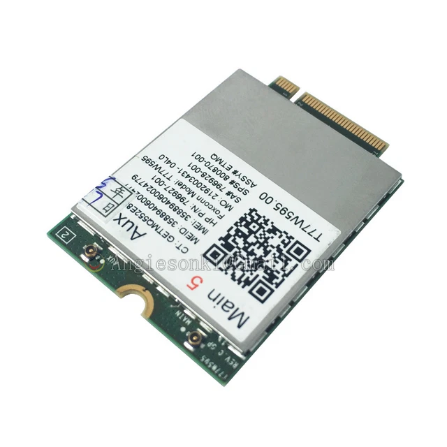 HP LT4120 SNAPDRAGON X5 LTE T77W595 796928-001 4G WWAN M.2 Modem module ...