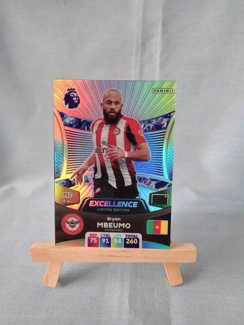 PANINI ADRENALYN XL Premier League 2024. Bryan Mbeumo EXCELLENCE ...